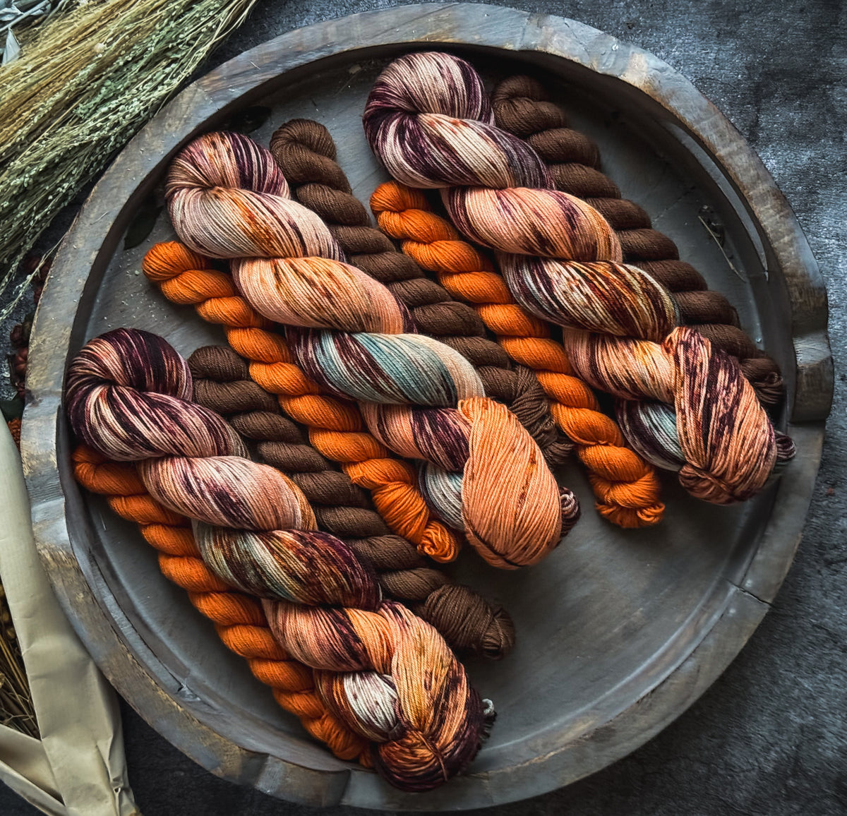 Chocolate Oranges | Holiday Sock Set – Dragon Hoard Yarn