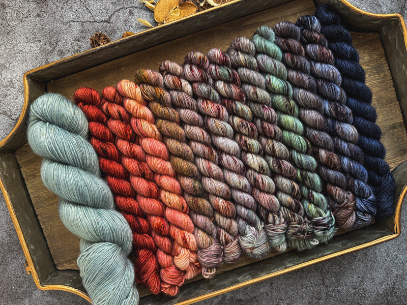 Spring Court Fade Kit – Dragon Hoard Yarn