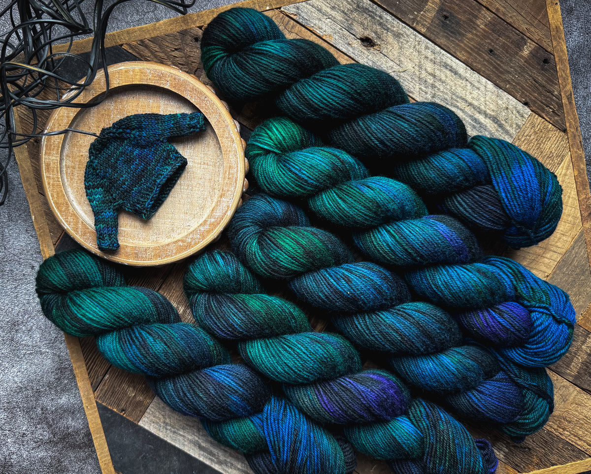 Defying Gravity | WICKED Collection - Fairytale DK Base – Dragon Hoard Yarn