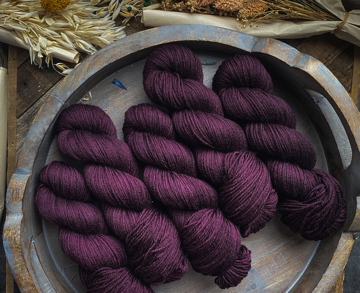 Nevermore | Wednesday Collection - Storytime DK – Dragon Hoard Yarn